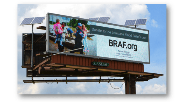 OOH Raising Funds for Flood Relief | Billboard Insider™
