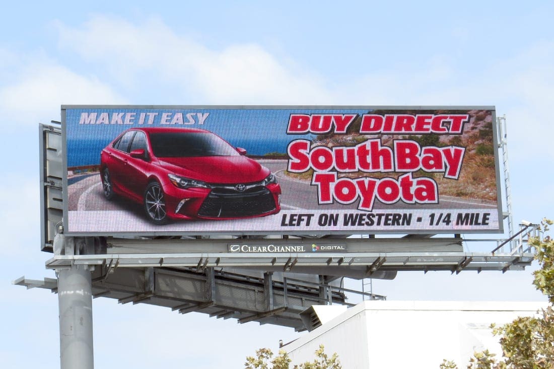 toyota-digital-billboard | Billboard Insider™