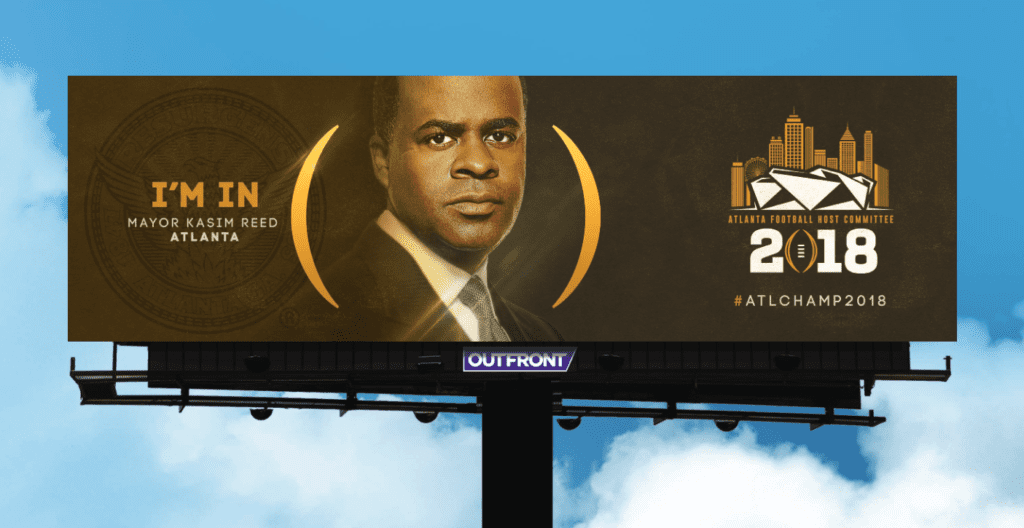 Outfront "Is In" With 2018 College Football Championships | Billboard ...