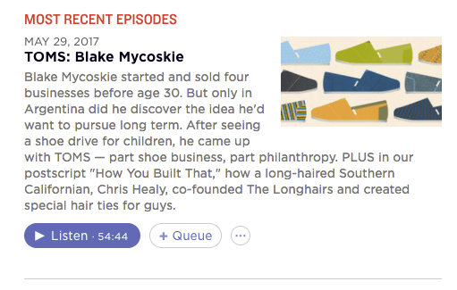Out of Home on NPR's How I Built This | Billboard Insider™