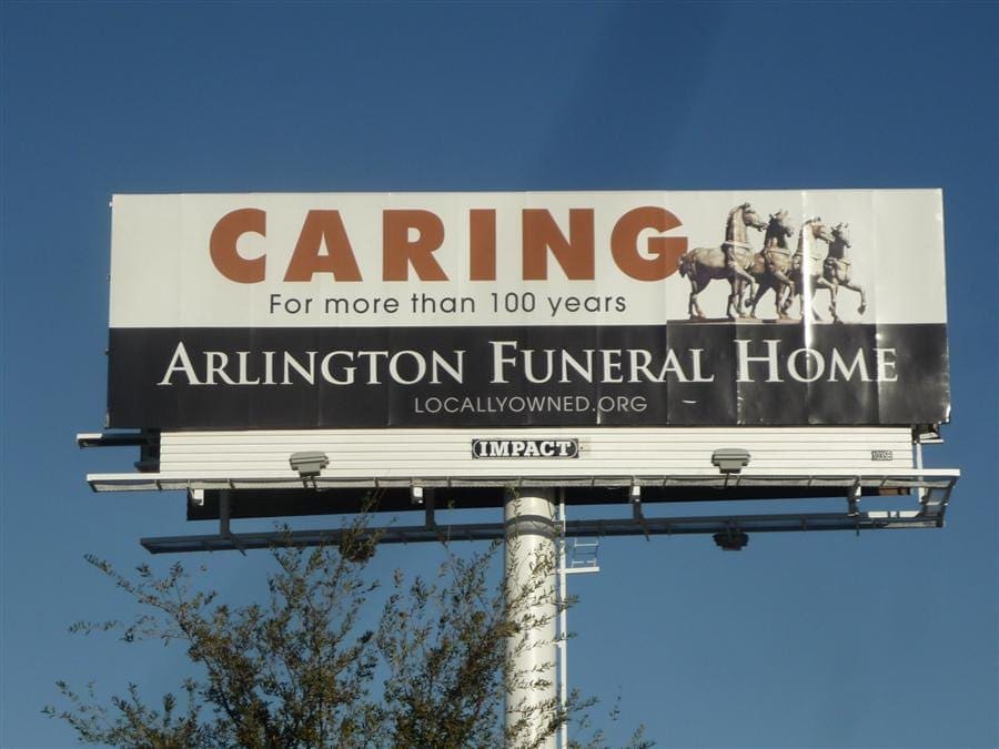 Funeral Home Billboards | Billboard Insider™