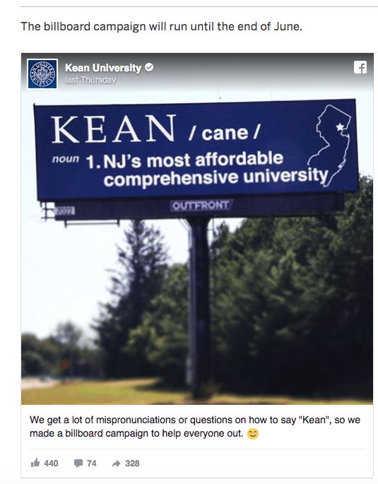 Billboards and colleges | Billboard Insider™