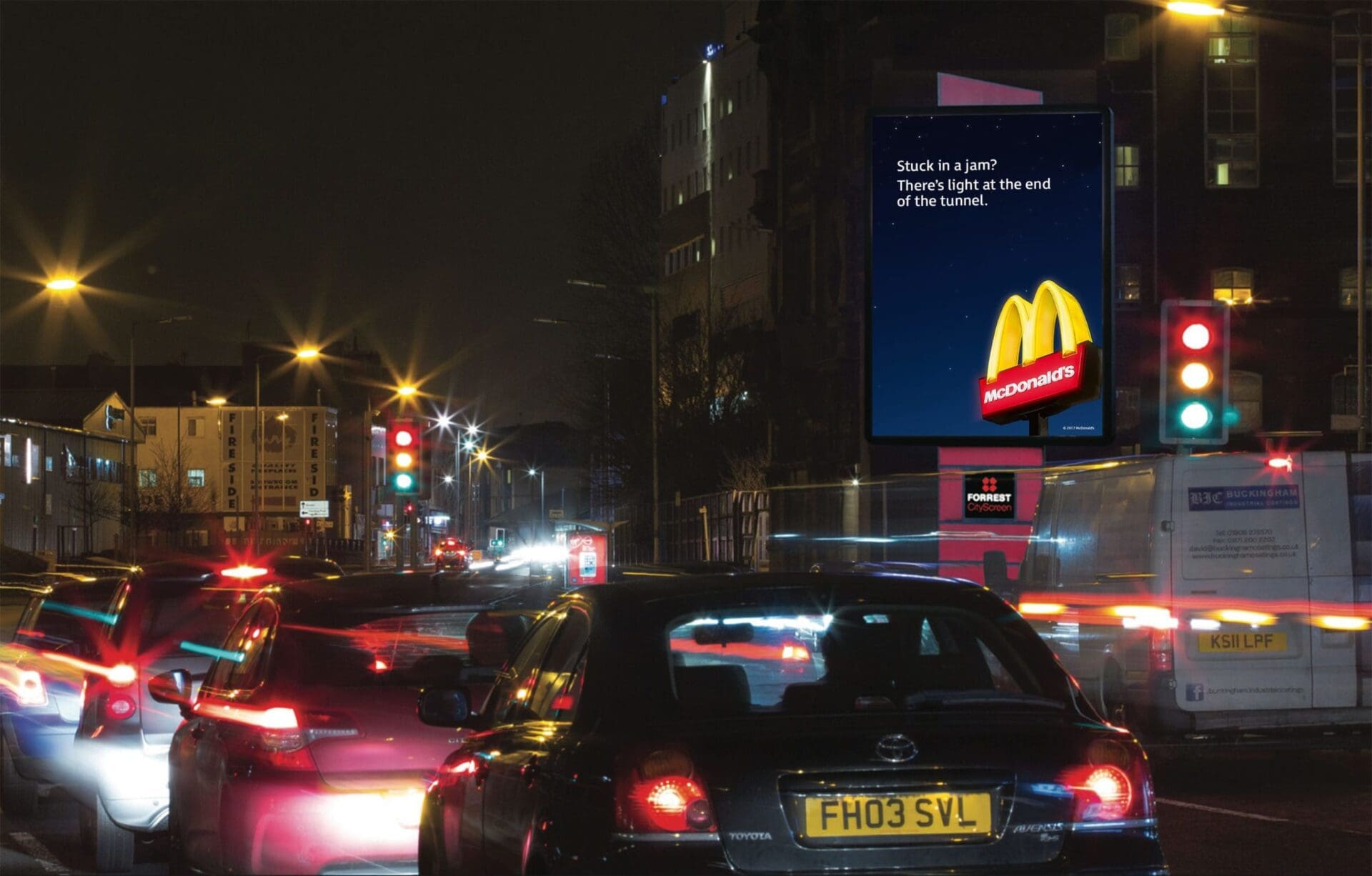 McDonalds Traffic Buster Ad Campaign | Billboard Insider™