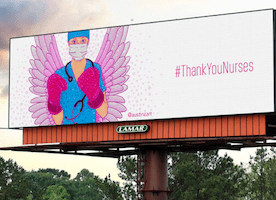 Lamar Honors Nurses | Billboard Insider™