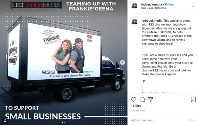 LED Truck Media Teams Up with iHeart Radio to Help Small Businesses ...