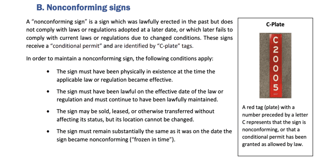 What you need to know about non-conforming signs | Billboard Insider™