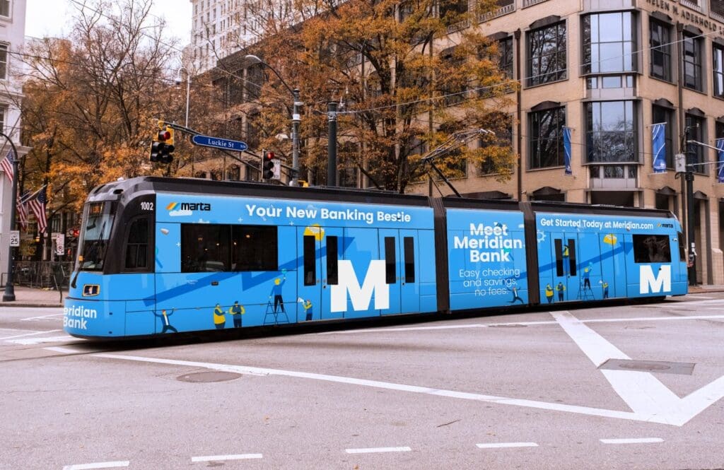 MARTA Streetcar Wrap | Billboard Insider™