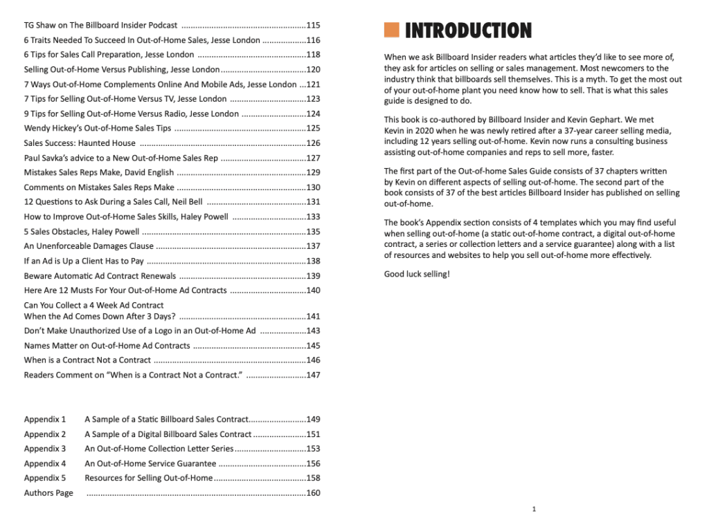 What’s in the Ultimate OOH Sales Guide? | Billboard Insider™