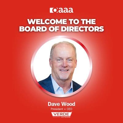 Dave Wood of Verde Outdoor Added to OAAA Board of Directors | Billboard ...