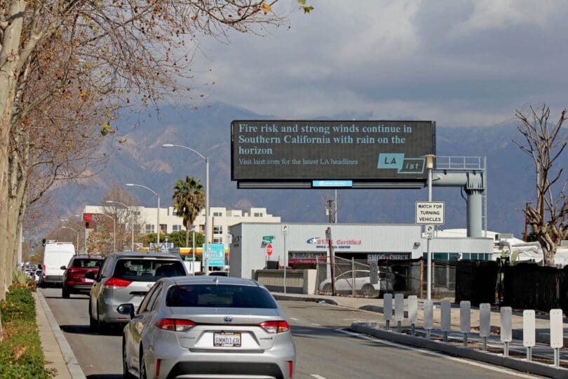 Skies Above Provides LA Fire Alerts | Billboard Insider™