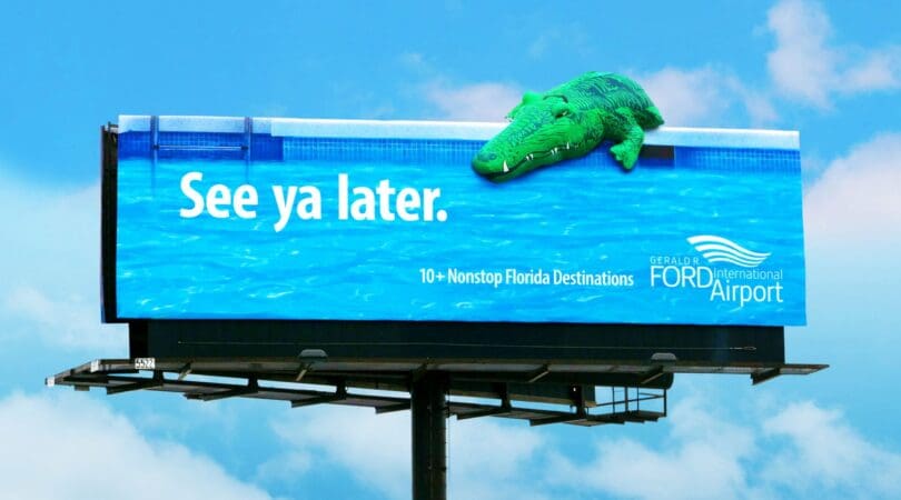 Extra Credit Projects Inflatable Illuminated Reptile Billboard for ...