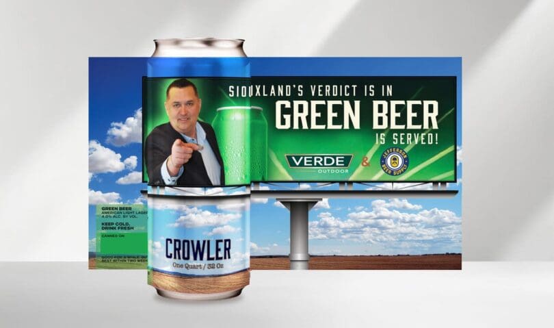 Verde Outdoor and Jefferson Beer Launch St Pats Day Lager | Billboard ...