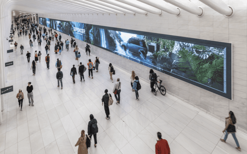 Defender Debuts on Oculus 100 Yard Screen | Billboard Insider™